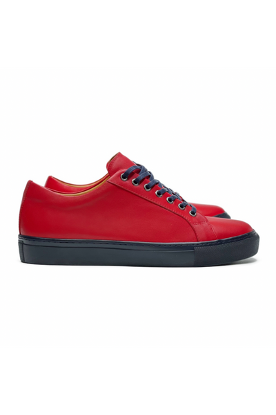 David Edwards 'Demonte' Men's Cupsole Leather Sneakers NEFNYC – New ...