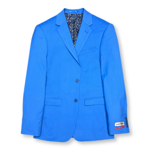 Getson Slim Solid Suit – New Edition Fashion