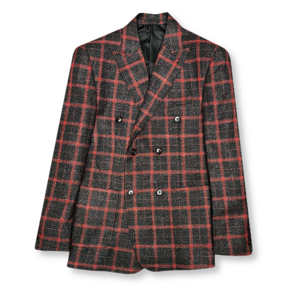 Darner Plaid Double Breasted Suit – New Edition Fashion