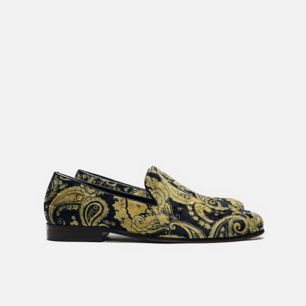 David DE Edwards Delmonico Velvet Slip On Loafers NEFNYC – New Edition ...